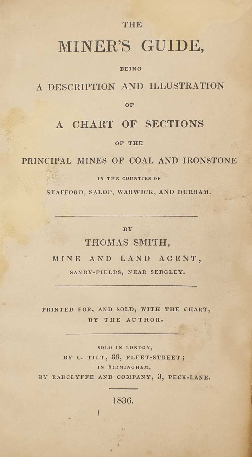 Lot 376 - MINING: Smith, Thomas: