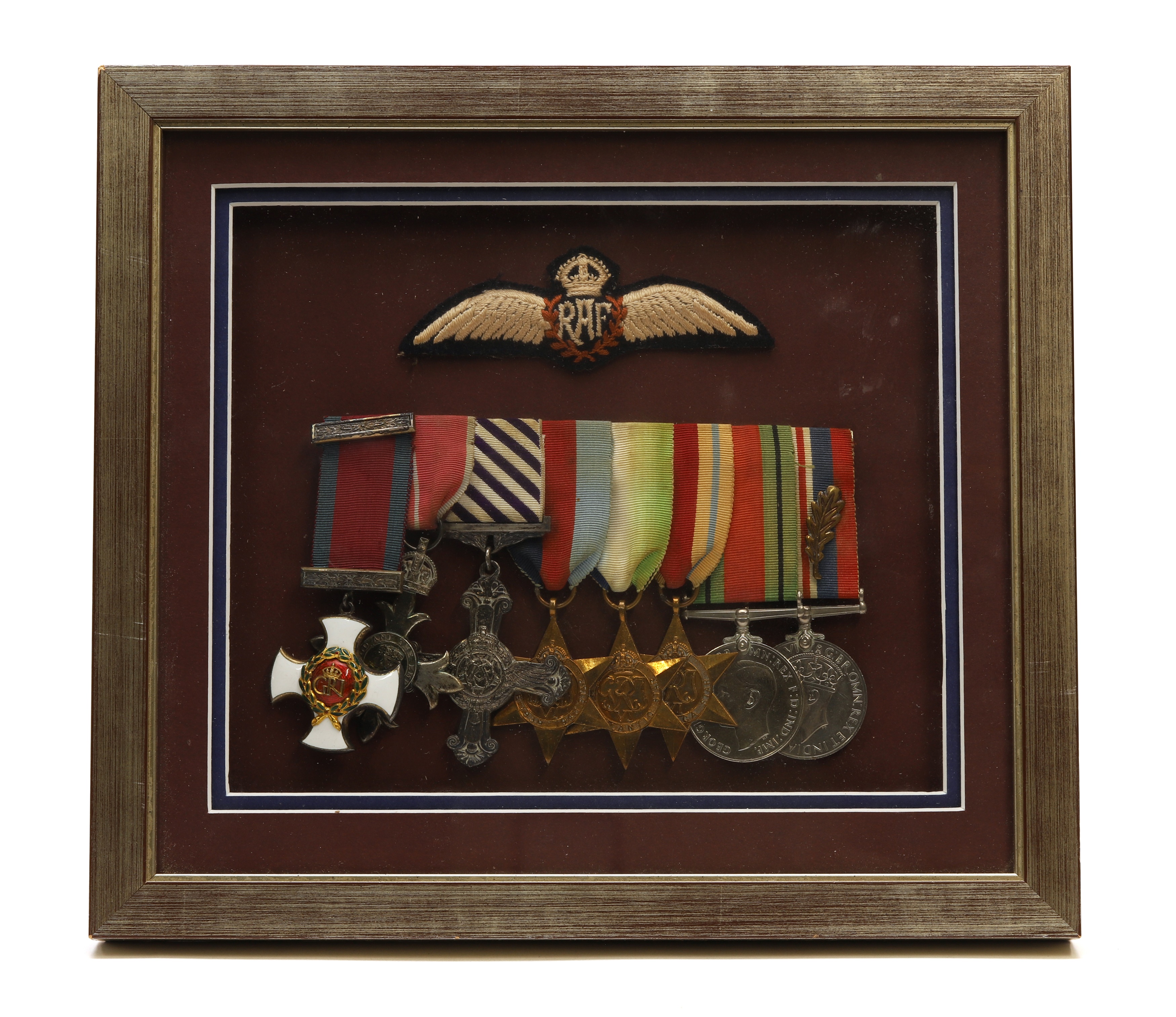 Lot 75 - A rare group WWII medals and ephemera,