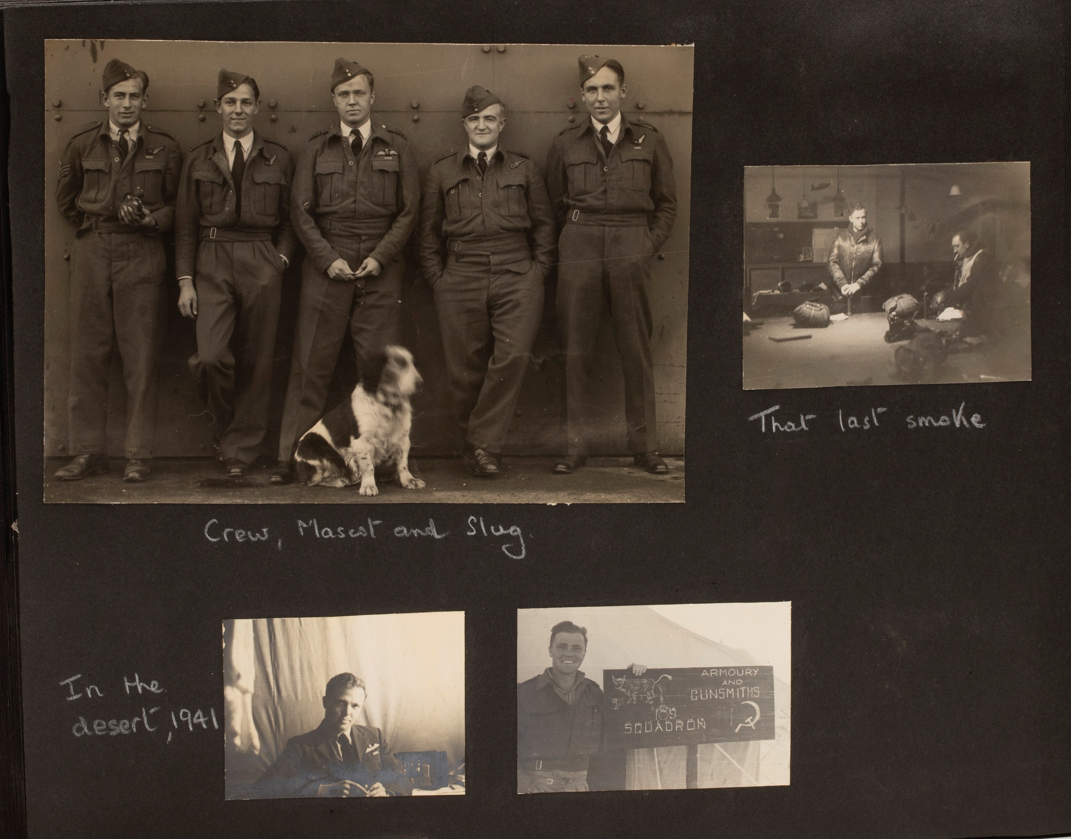 Lot 75 - A rare group WWII medals and ephemera,